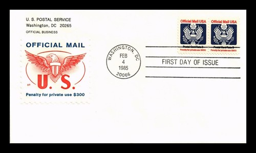US COVER OFFICIAL MAIL POSTAL CARD RATE D FDC HOUSE OF FARNAM CACHET | eBay