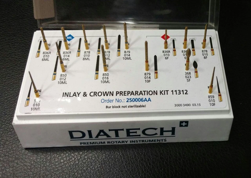 Coltene Diatech Inlay & Crown Preparation Kit of 14 Plated 250006AA ...