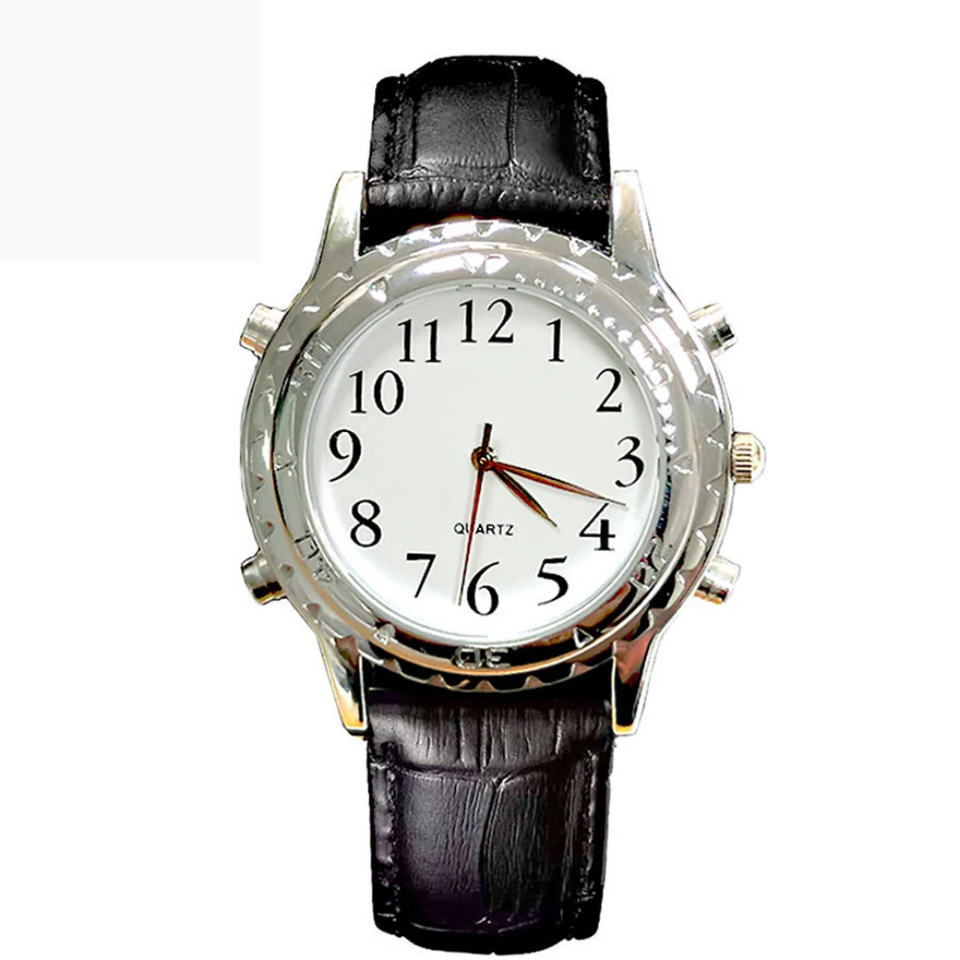 SPANISH OR ENGLISH TALKING WATCH ALARM ROOSTER CROW 2 Free Batteries ...