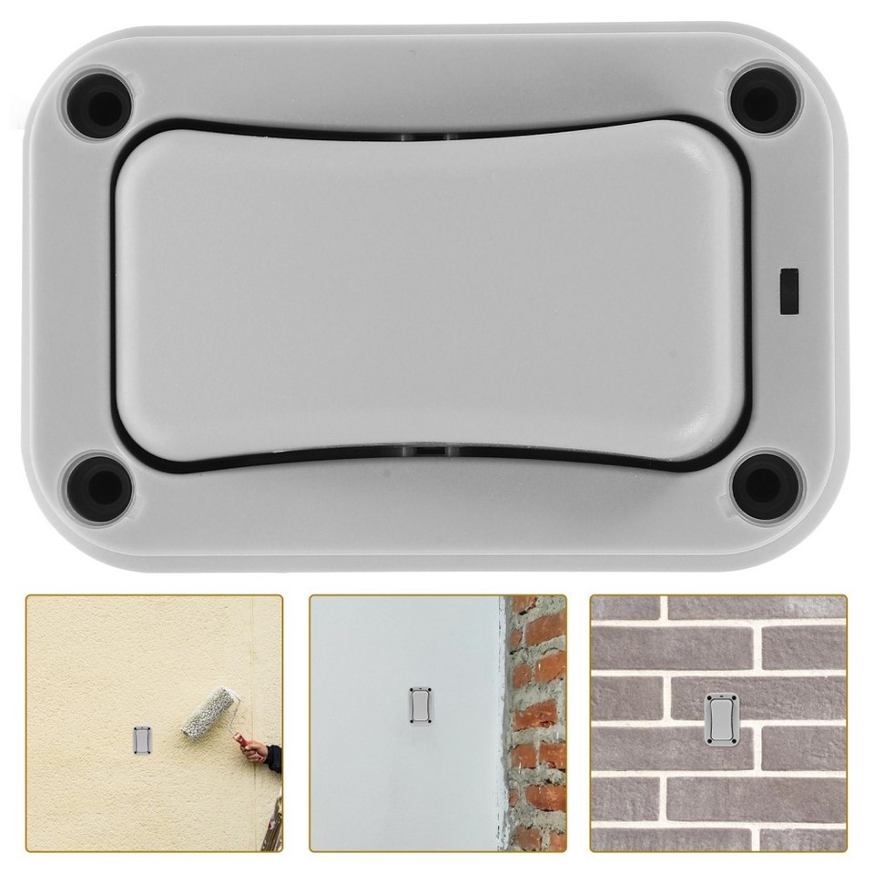 Metal Doorbell Waterproof Cover Chime Keypad Lock Plate Exterior | eBay ...