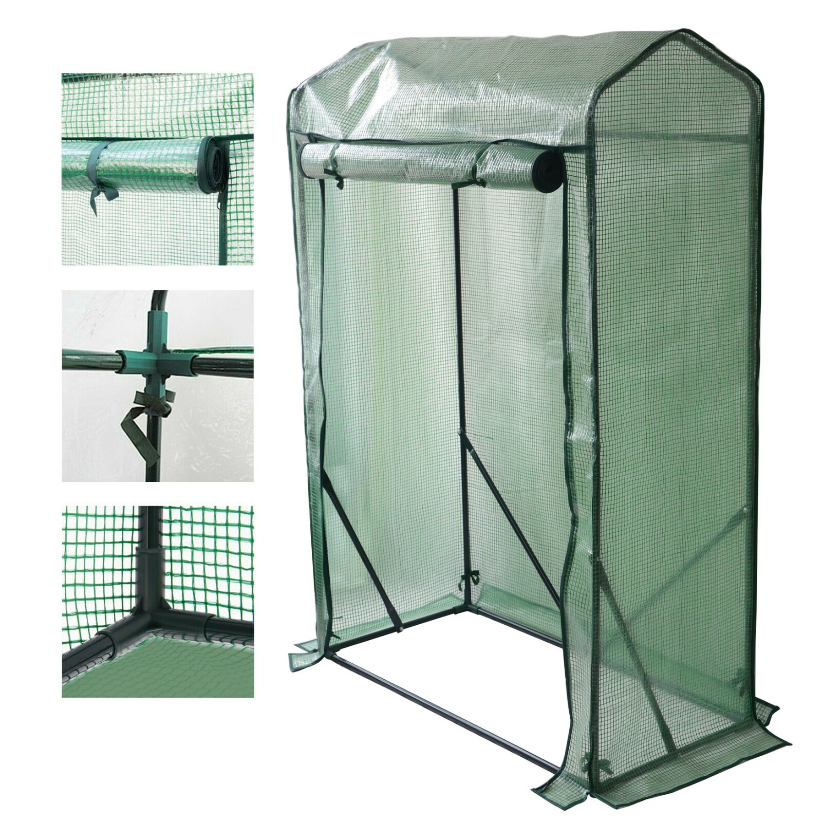 Garden Tomato Plant Growbag Cover Green House Reinforced Slanted ...