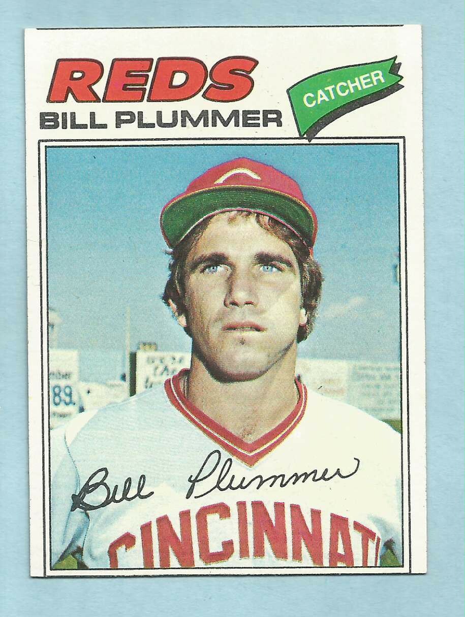 1977 Topps Baseball Bill Plummer #239 Cincinnati Reds NM/MT ** SET ...