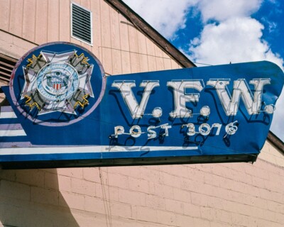 8x10 color of Vintage VFW Sign in Winslow, AZ. Free Shipping! | eBay