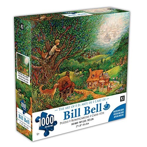 KI Puzzles The Art Of Bill Bell Far Away 300 Piece Jigsaw Puzzle | eBay