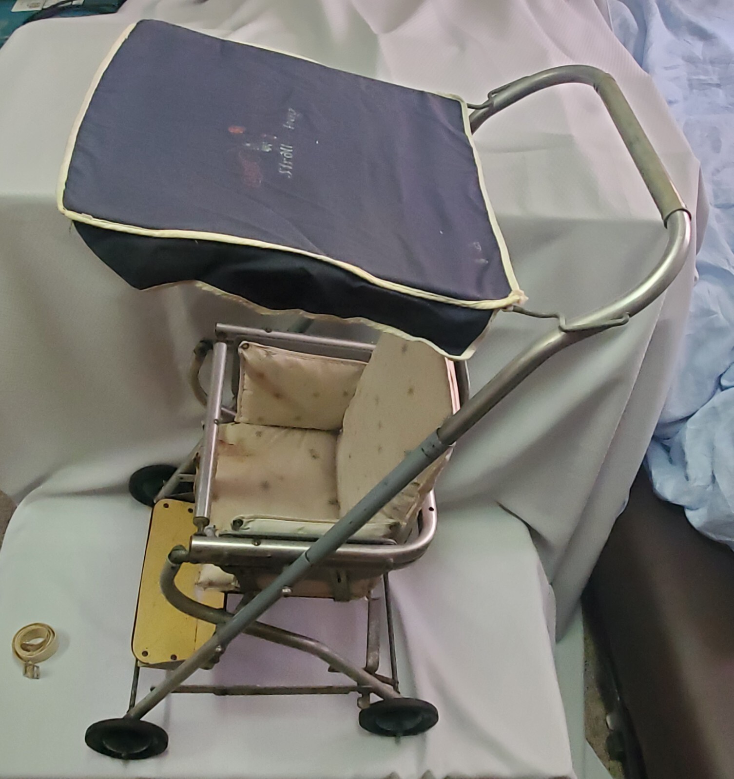 Vtg 50s Elevatorized Baby Butler and Juvenile Chair Child Table ...