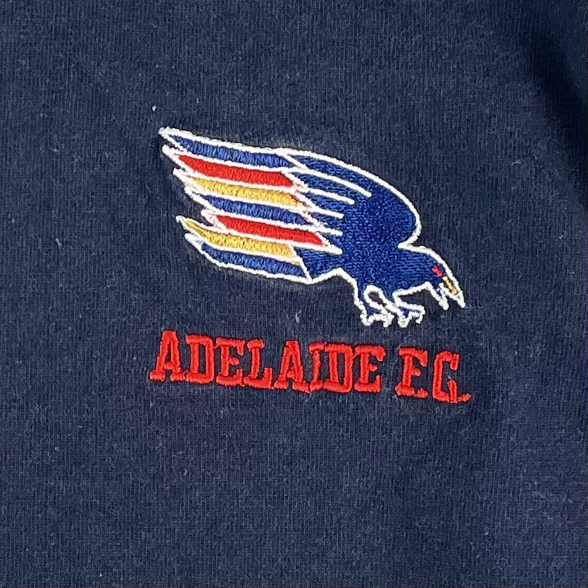 Adelaide Crows Vintage 90s AFL Football Vivid Polo Sh… - Gem