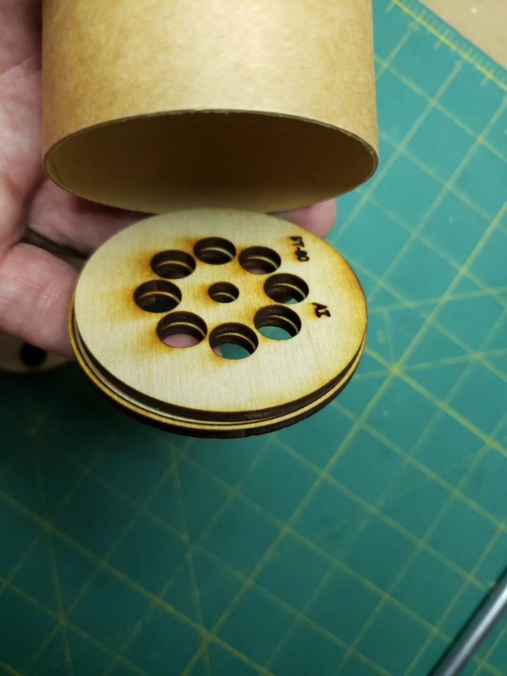 BT-80 Baffle set For Flying Model Rocket kits laser cut ply eliminates ...