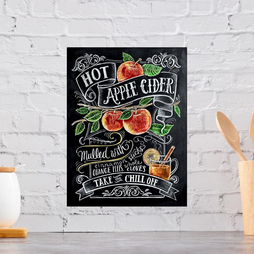 Hot Apple Cider Metal SIGN RETRO Kitchen GARAGE BAR PUB MAN CAVE | eBay UK