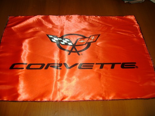 Corvette Logo 20x30" Flag Banner Muscle Car Show Garage Racing Shop ...