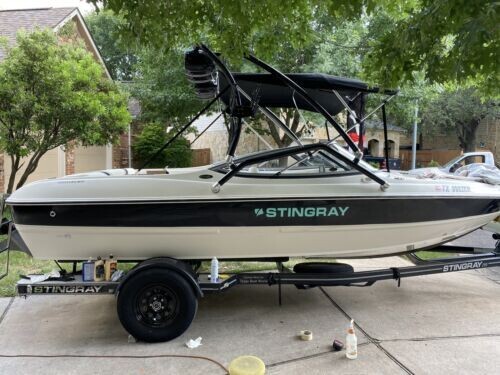 STINGRAY BOAT DECAL BOATS DECALS 30 COLOR CHOICES HULL SIDE REPLACEMENT ...