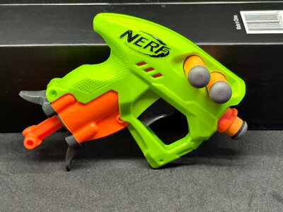 Nerf Nanofire neon green foam dart blaster free shipping | eBay