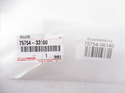 Genuine OEM Toyota 75754-06140 Driver Front Window Upper Molding 2018 ...