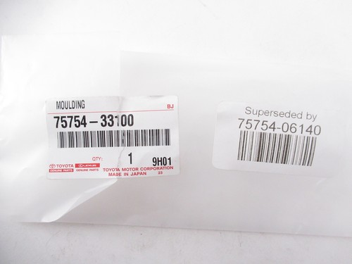 Genuine OEM Toyota 75754-06140 Driver Front Window Upper Molding 2018 ...