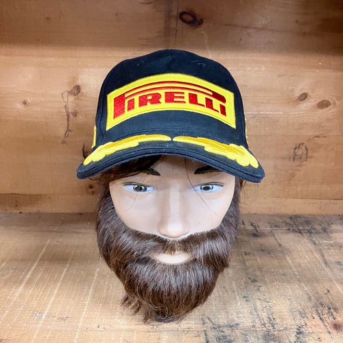 NEW Pirelli 1st Place Hat Podium Cap Logo Black Adjustable Hat OSFM ...