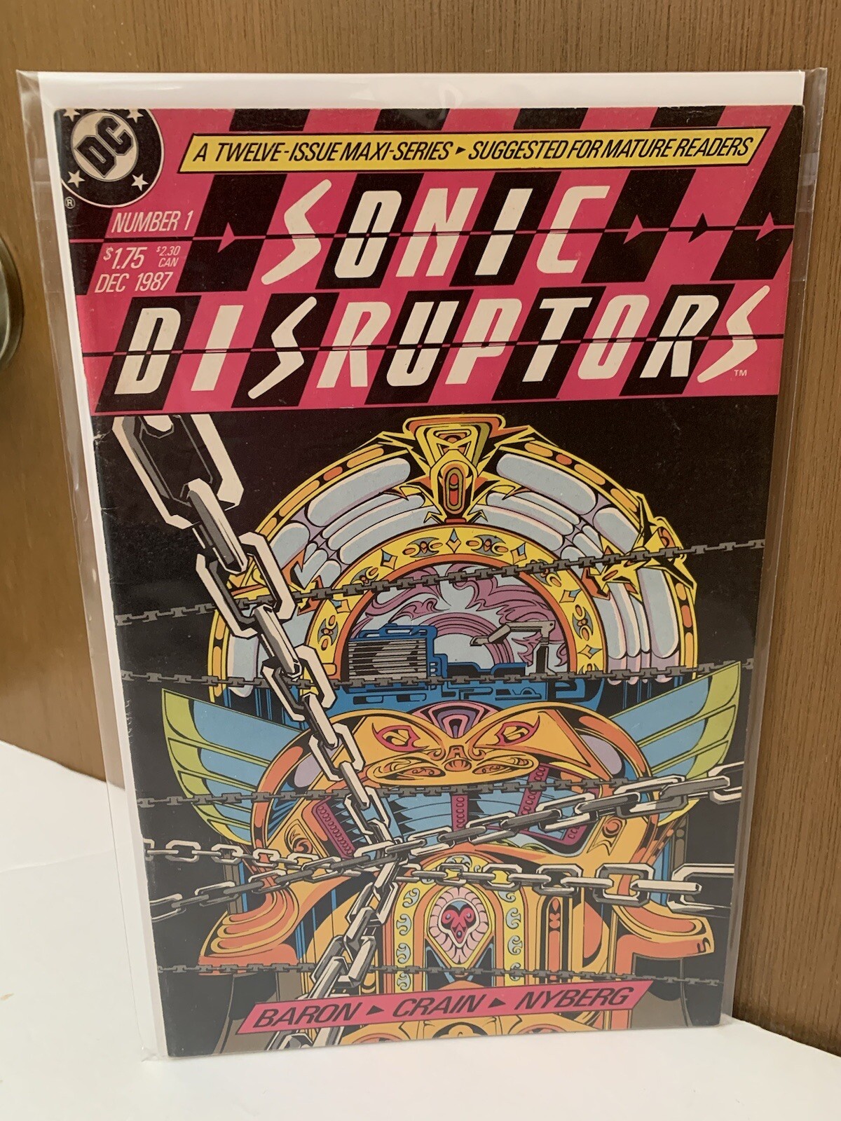 Sonic Disruptors 1 🔥1987 Mike Baron Barry Crain Copper Age DC Comics🔥 ...