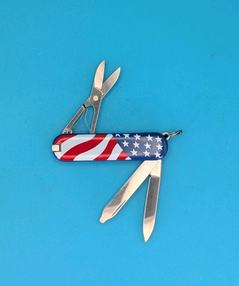 Victorinox Classic American Flag Swiss Army Knife Multi Tool! 58mm | eBay