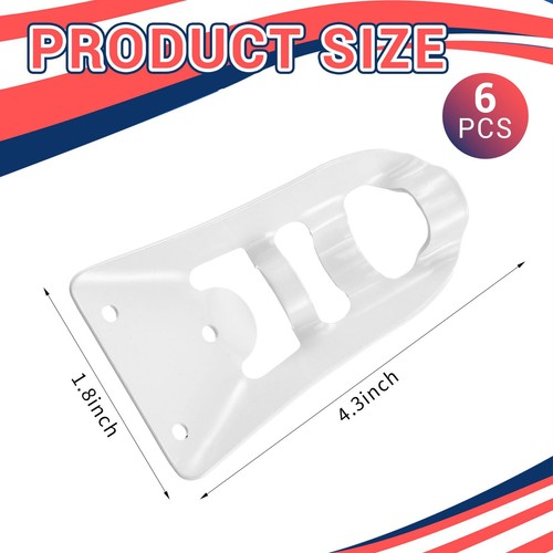 6 Pcs Flag Store Wall Bracket for Classroom, Flag Wall Bracket Flag ...