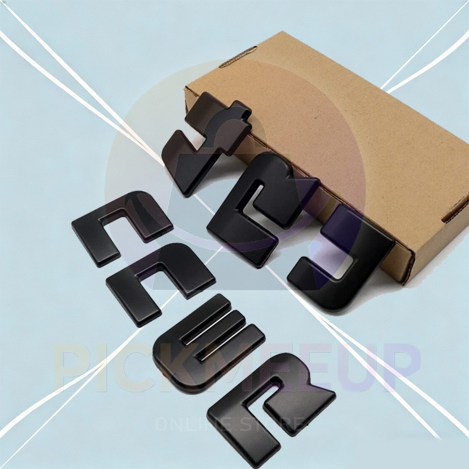 Overlay Kit Emblem For 2010-2024 4Runner Accessories Rear Liftgate Anti ...