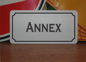 Annex Metal Sign | eBay