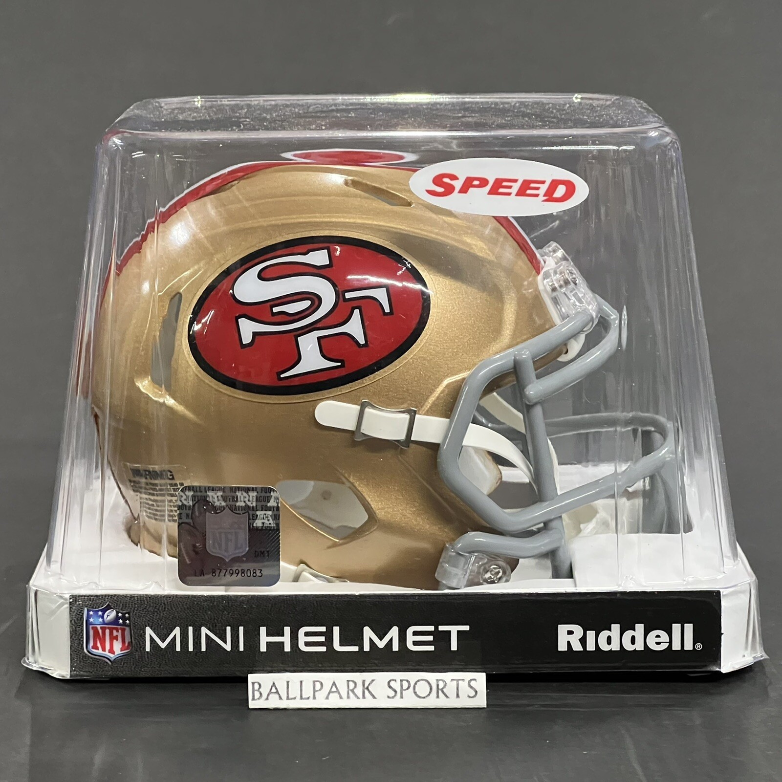 San Francisco 49ers 1964-1995 Riddell NFL Speed Throwback Mini Football ...