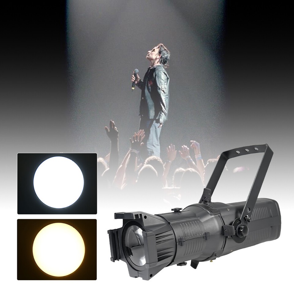 DJ Stage Light 300W LEKO LED Profile Spot Light Warm White Church ...