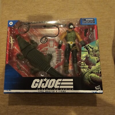 Hasbro G.I. Joe Classified Croc Master & Fiona Action Figures #38 ...