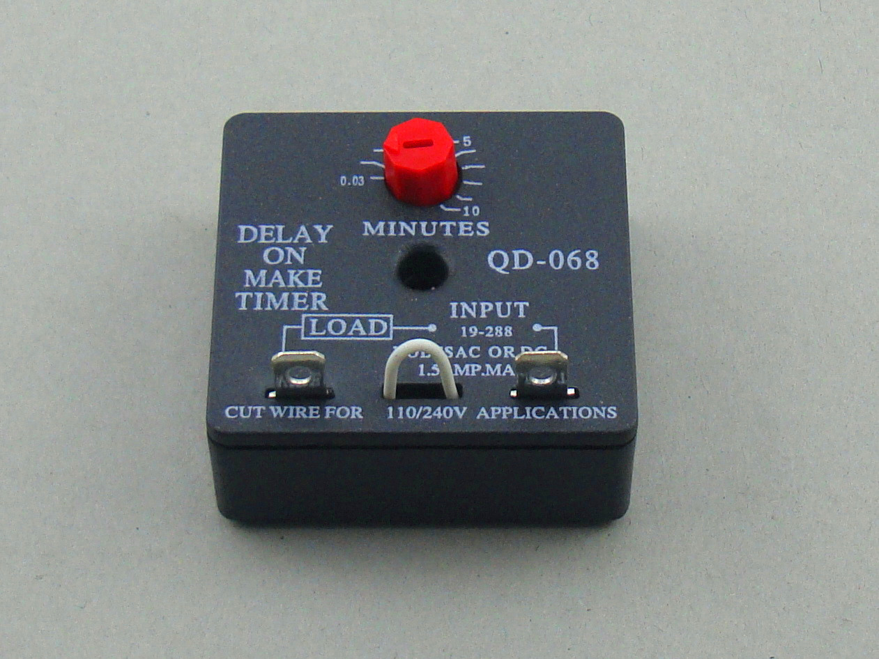 HVAC Timer QD-068 Delay On Make Timer 0.03~10 Minutes Fits ADM-2, TD69 ...