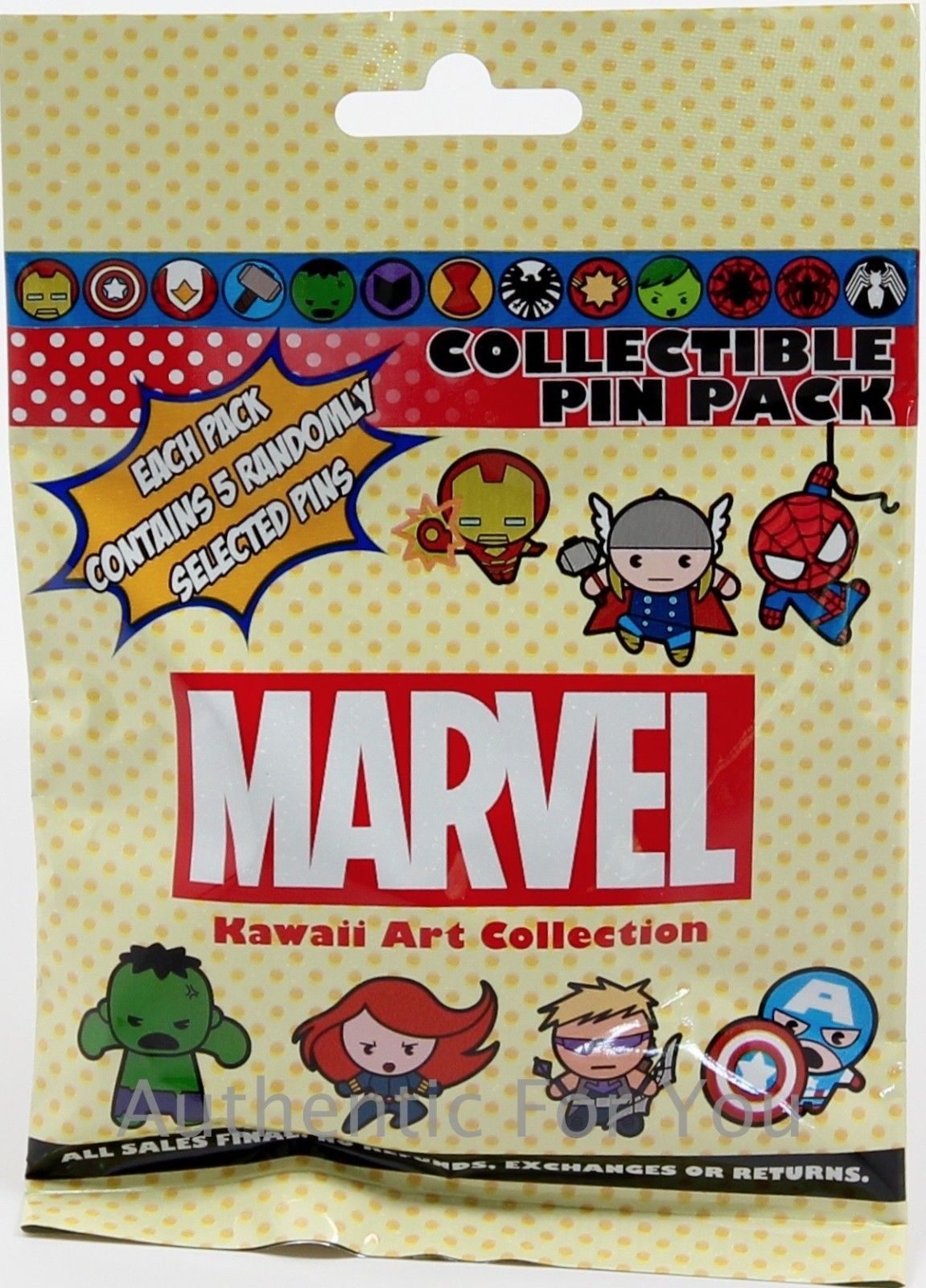 NEW Disney Marvel KAWAII Art Collection Pin Pack 14 Trading Pins - YOU ...