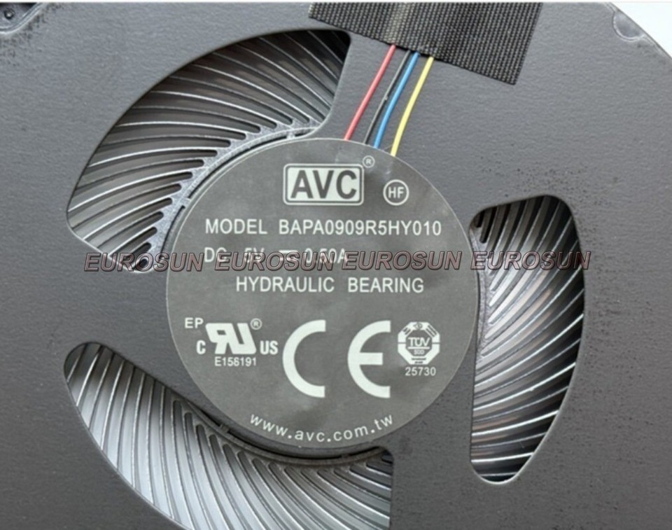 New For AVC BAPB0909R5HY002 BAPA0909R5HY010 Laptop Cooling Fan 5V 0.50A ...