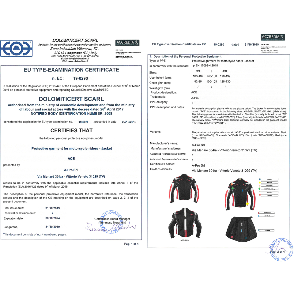 Motorcycle Jacket CE Armored Textile Motorbike Racing Thermal Liner ...