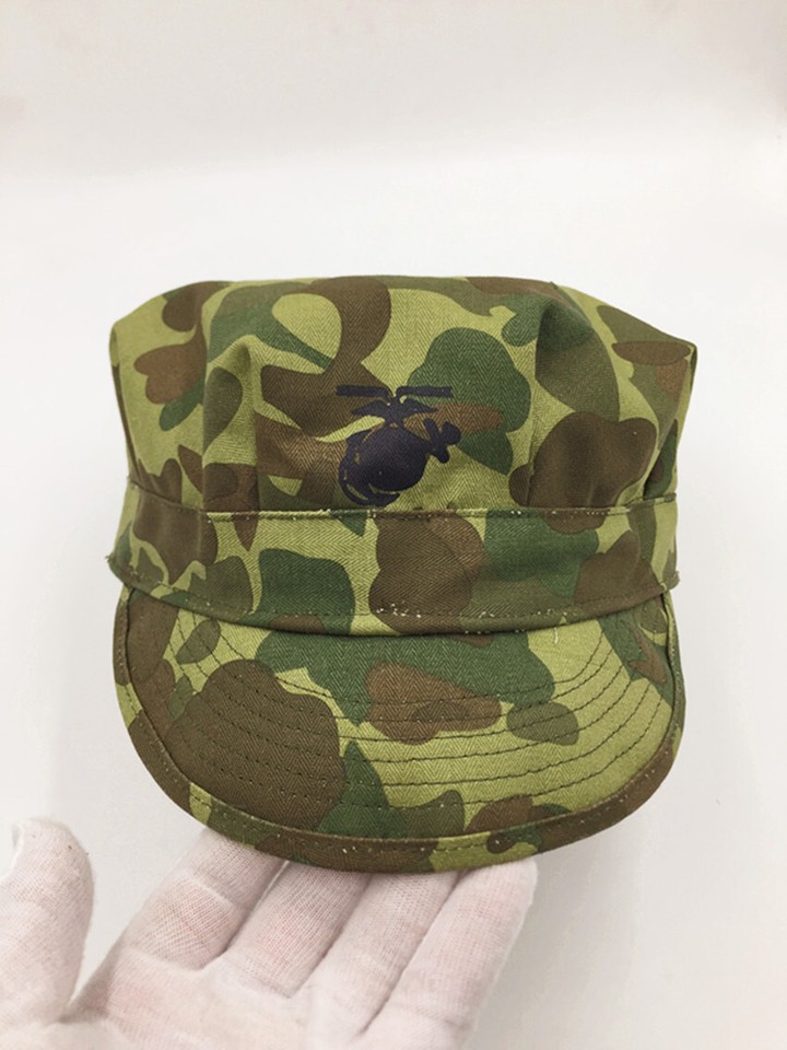 WW2 US ELITE ARMY PACIFIC CAMOUFLAGE OCTAGONAL FIELD CAP HAT | eBay