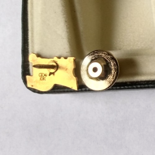 Rare Vintage Trident Seafoods CTO OC Tanner 10K 10 K Karat Gold Pin ...