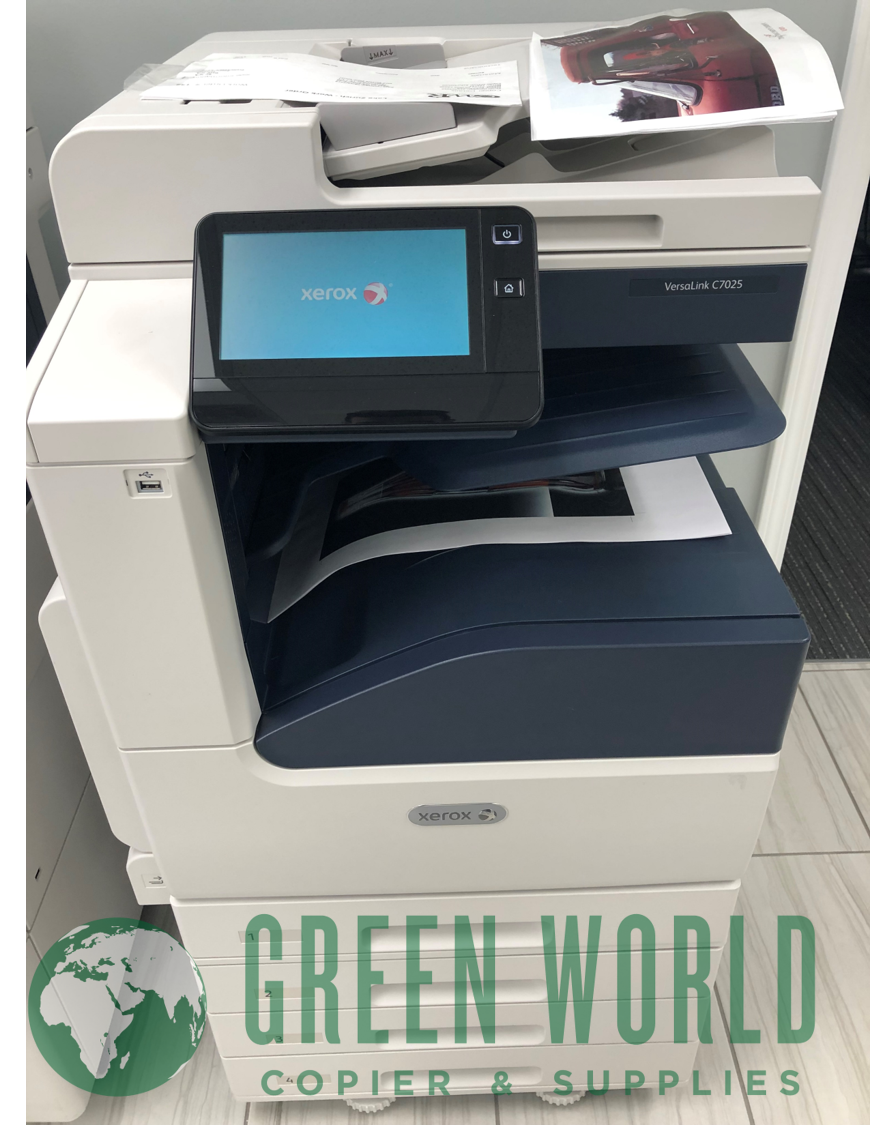 Xerox VersaLink C7025 Multi-Function Color Printer/Copier 25 PPM (Meter ...