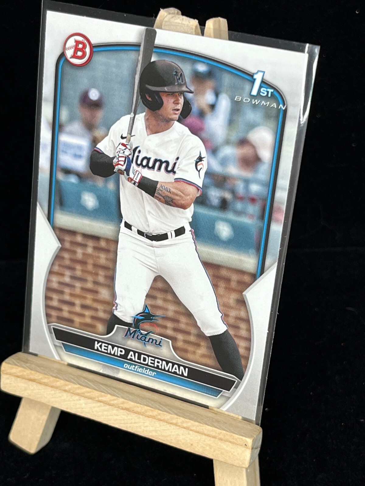 Kemp Alderman #BD-123 - 2023 Bowman Draft - Miami Marlins | eBay