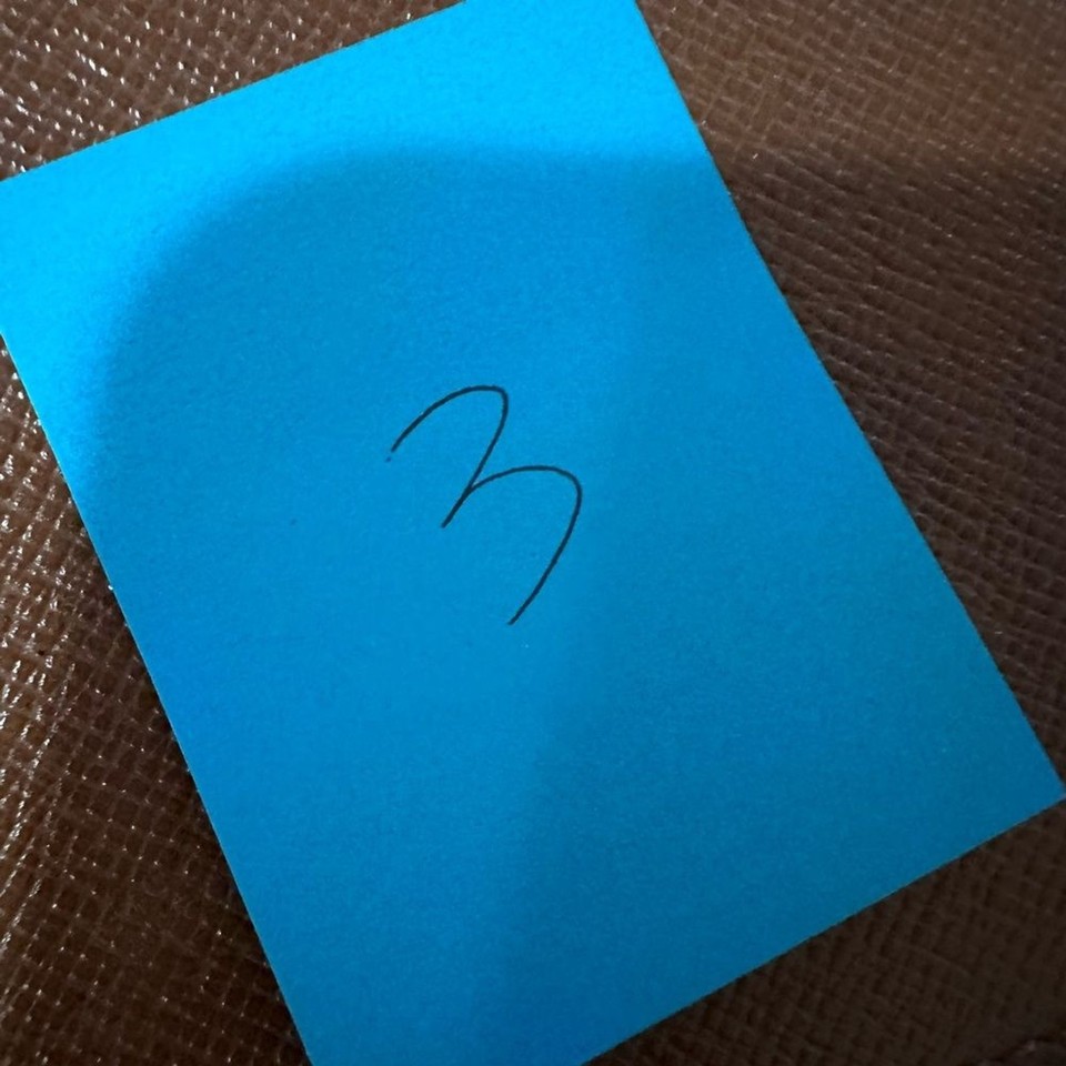 Louis Vuitton Taiga leather card case passport holder 5x3 excellent ...