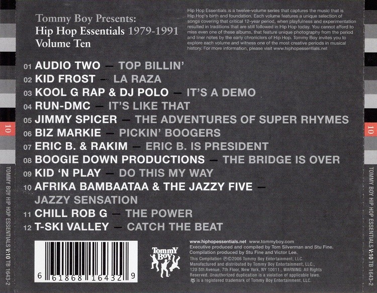 Various - Hip-Hop Essentials Vol. 10 CD ** Free Shipping** | eBay