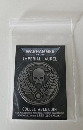 Imperial Laurel Collectable Coin - Warhammer 40k | eBay UK
