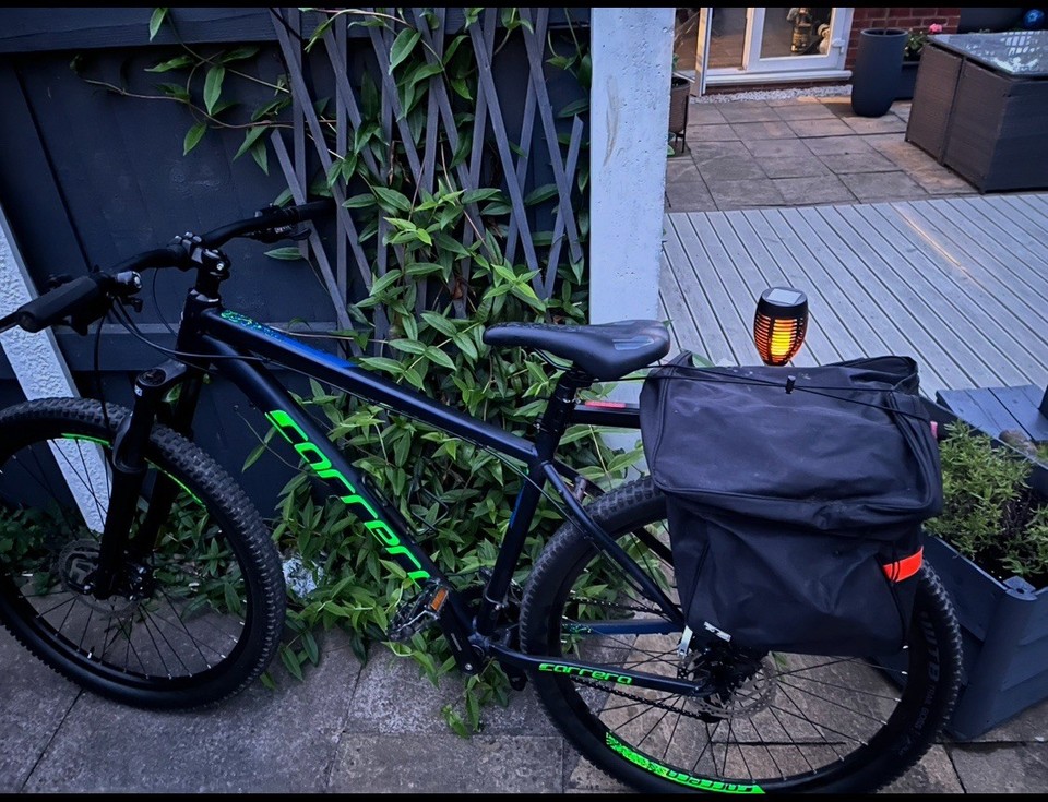 Carrera Vengeance Men's Teens Medium 18" Mountain Bike Frame with 27.5" Wheels | eBay UK