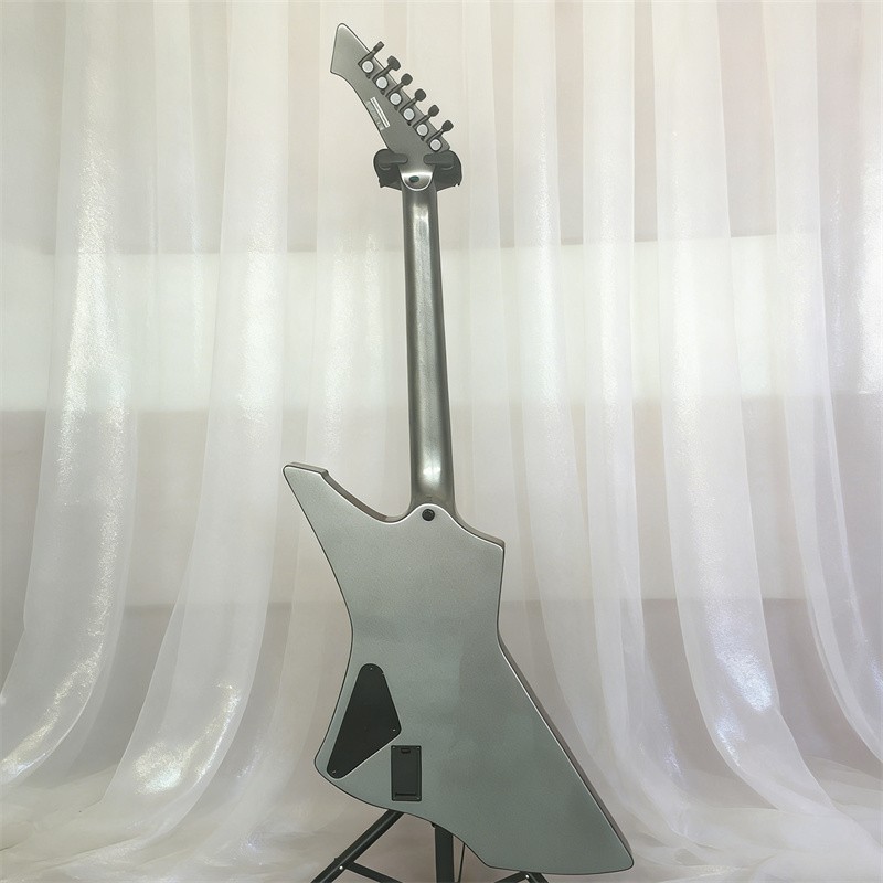 New Custom Camo Electric Guitar Snake Inlay Solid Body H-H Pickup Black ...