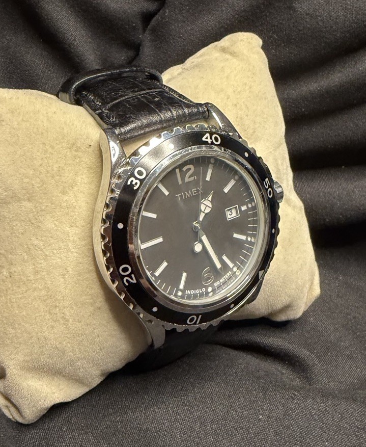 TIMEX INDIGLO WR 100M Quartz New battery | eBay