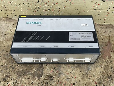SIEMENS 6DU1161-4SR10-0 CS3000 MEV-10114-004 CLASS 2 POWER SUPPLY ...