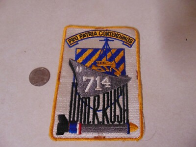 PATCH MILITARY OLDER ORIGINAL PRO PATRIA CONTENDIMOS | eBay