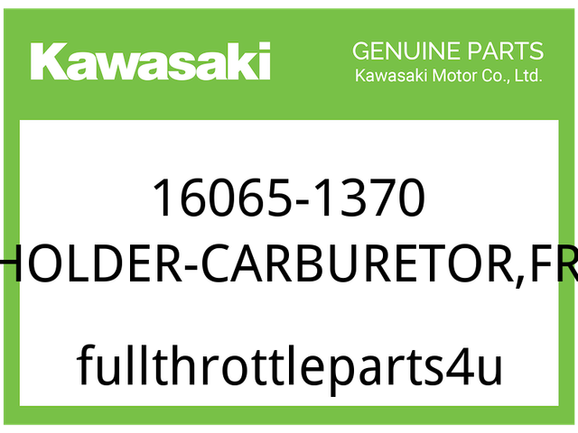 KAWASAKI 16065-1370 HOLDER-CARBURETOR for sale online | eBay