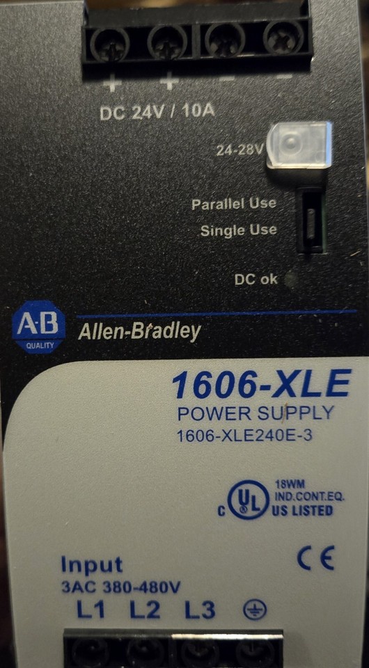 1606XLS480E3 Allen-Bradley 1606-XLS480E-3 Power Supply | eBay