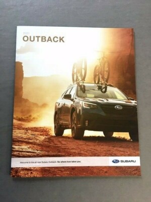 2020 Subaru Outback 26-page Original Car Sales Brochure Catalog | eBay
