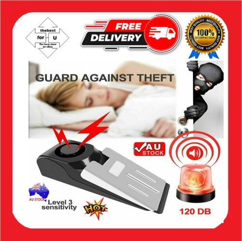 Wireless Battery Door Stop Alarm Trigger Alert Home Security Safety ...