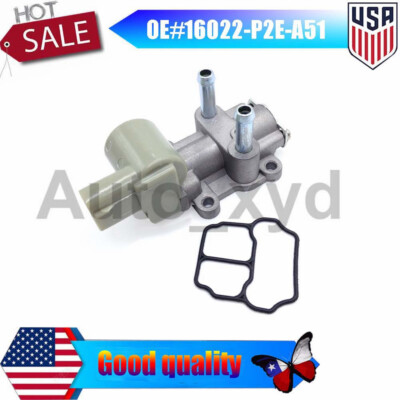 16022-P2E-A51 IDLE AIR CONTROL VALVE For Acura EL Honda Civic Civic Del ...
