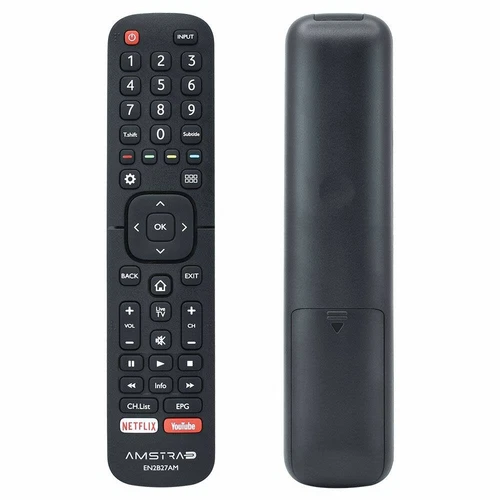 New Original EN2B27AM For Hisense AMSTRAD LCD TV Remote Control Netflix ...