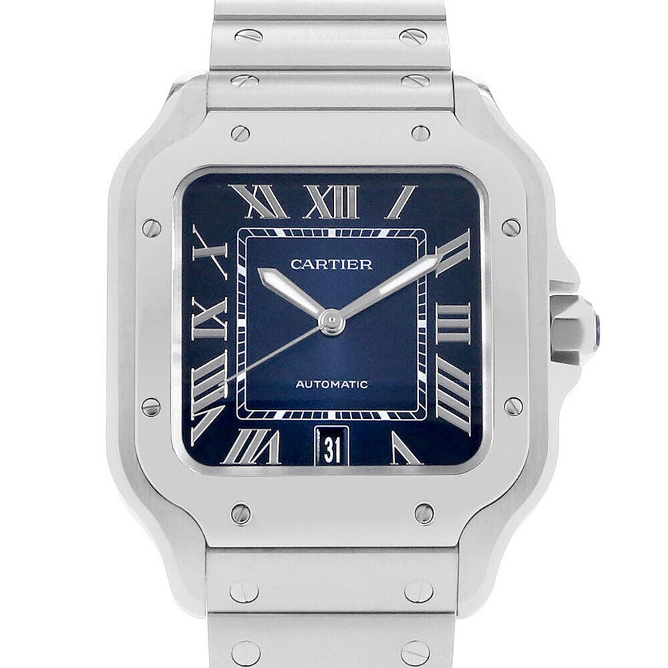 Cartier Santos de Cartier - 40 mm, Stainless Steel for sale | eBay