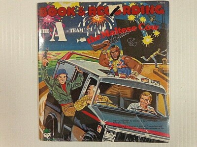 VINTAGE SEALED 1984 BOOK & RECORDING ** THE A - TEAM THE MALTESE COW ...